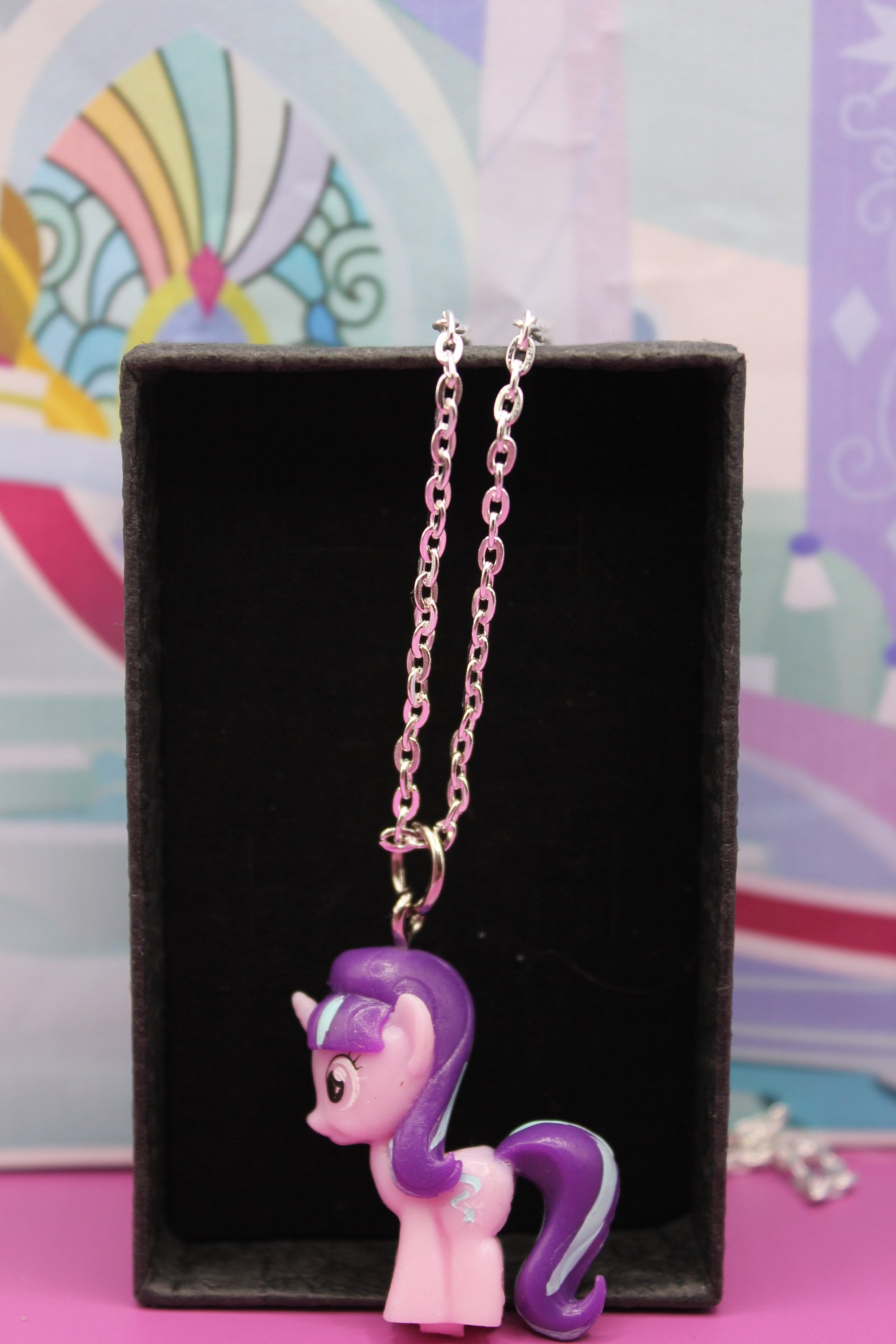 MLP G4 Squishy Pop My Little Pony Upcycled to Necklaces With Short Chains. Derpy Hooves, Octavia ...