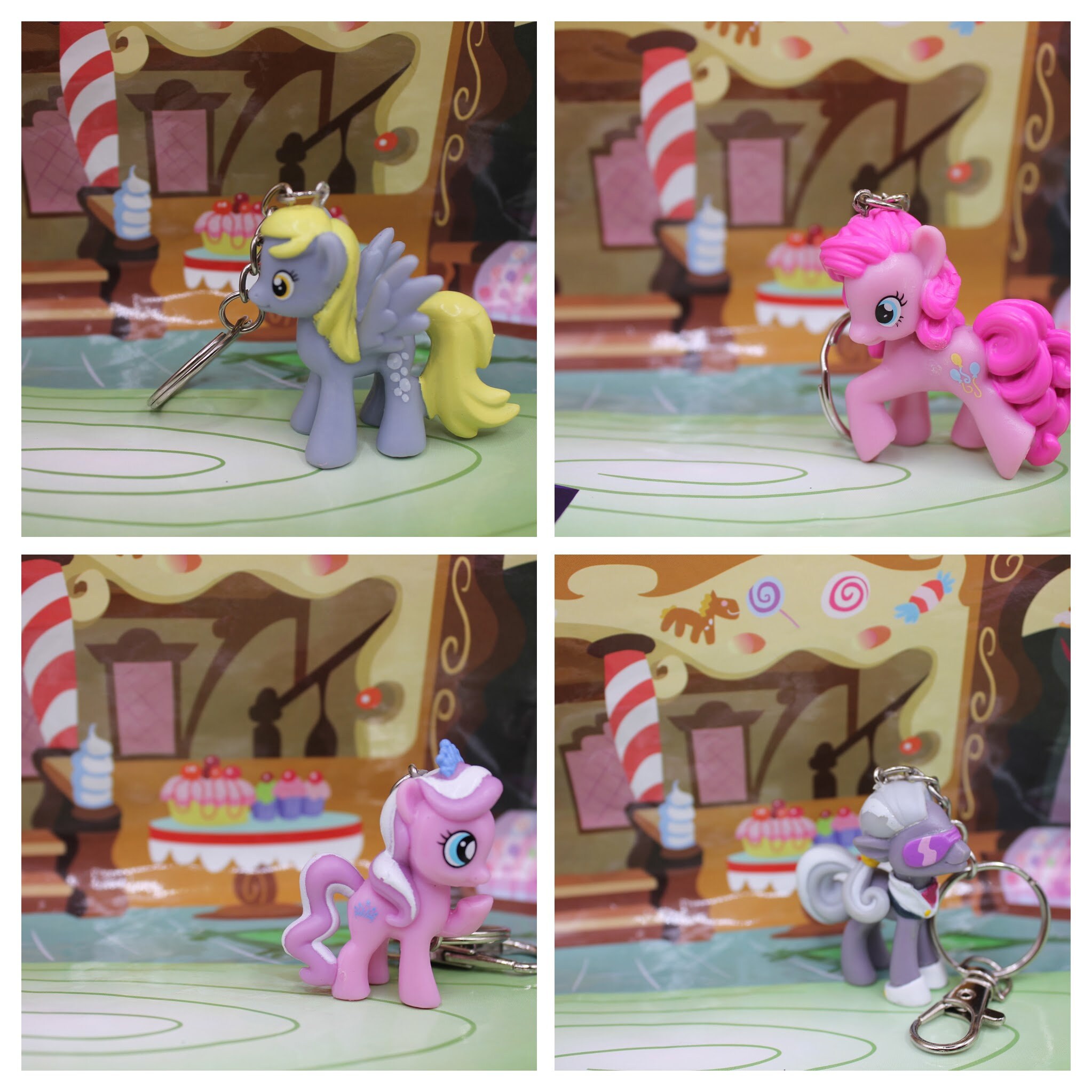 G4 MLP My Little Pony Keyring Bag Charm Upcycled. Friendship is Magic ...