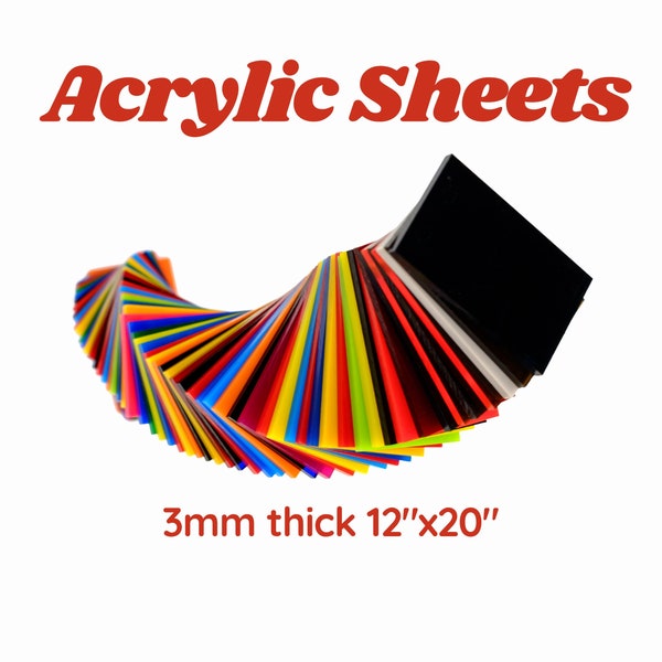 Laser Acrylic Sheets - Etsy