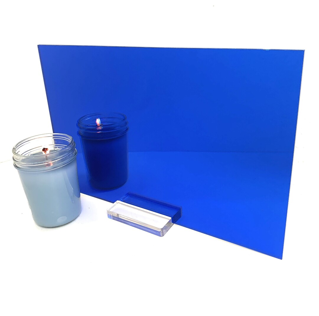 Delightful Details Mirror Royal Blue Acrylic Sheet, 12"x20" 1/8 Thick ...