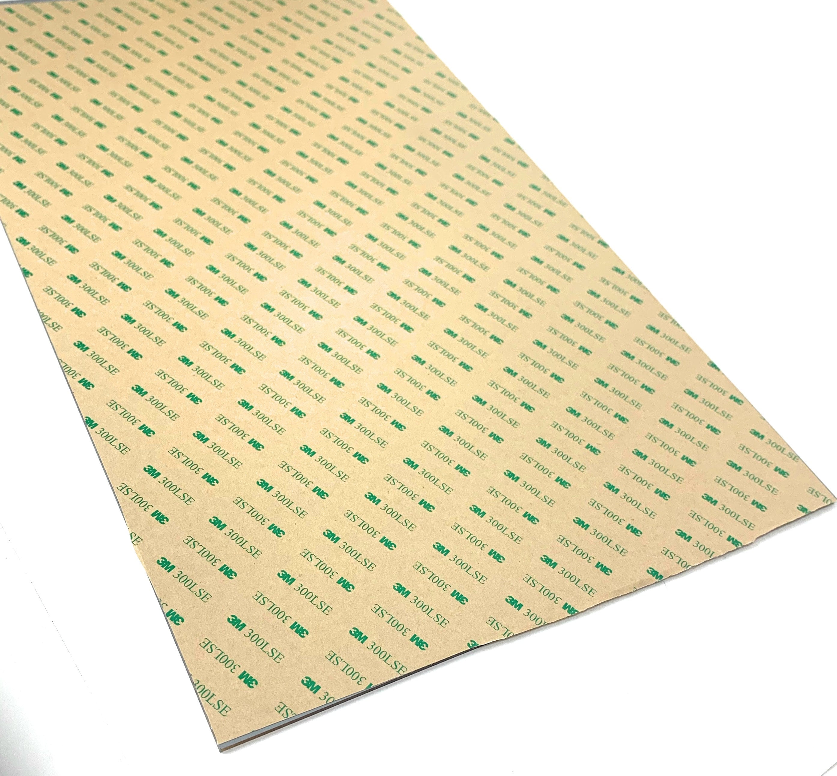 Mirror Acrylic Sheet With 3M 300LSE Adhesive Transfer Tape Backing ...