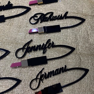 Lipstick Drink Charms, Drink Stirs, Custom Bar Drink Stirs, Minimum 10 ...