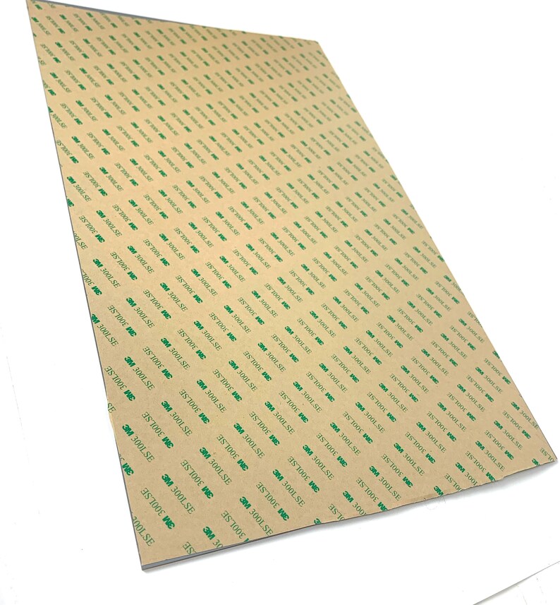 Mirror Acrylic Sheet With 3M 300LSE Adhesive Transfer Tape | Etsy