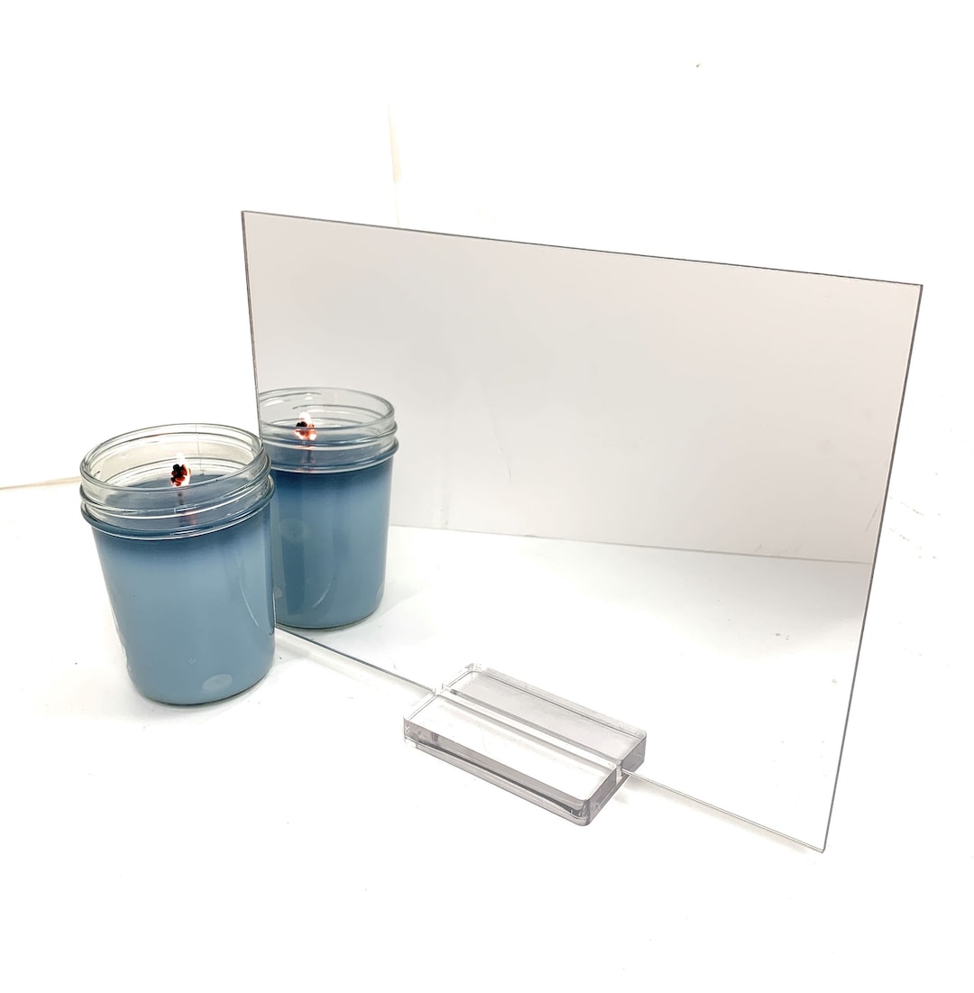 Mirror Silver Acrylic Sheets. Doubled Sided Acrylic 12"x20" 1/8 Thick ...
