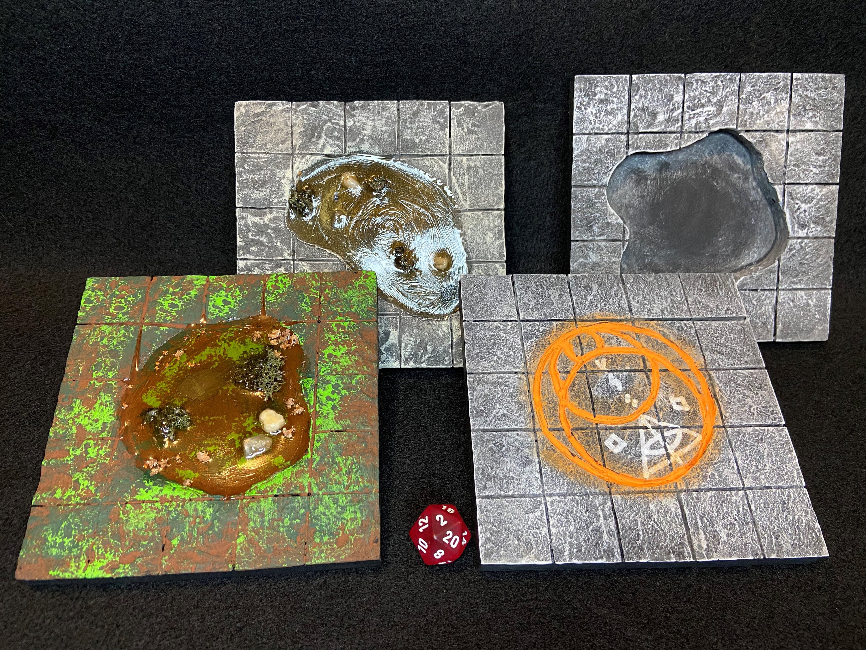 5x5 Feature Dungeons Tiles for Dungeon and Dragons, Pathfinder ...