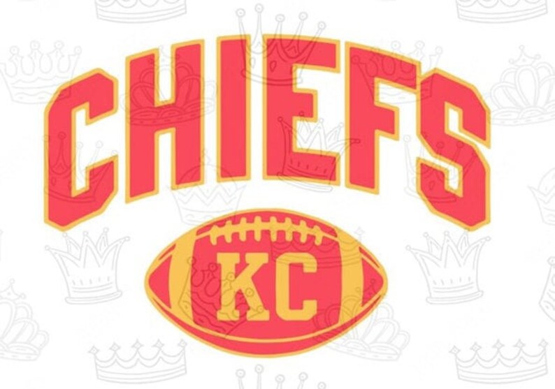 Chiefs KC Football | DTF Transfers | Ready to Press Direct to Film ...