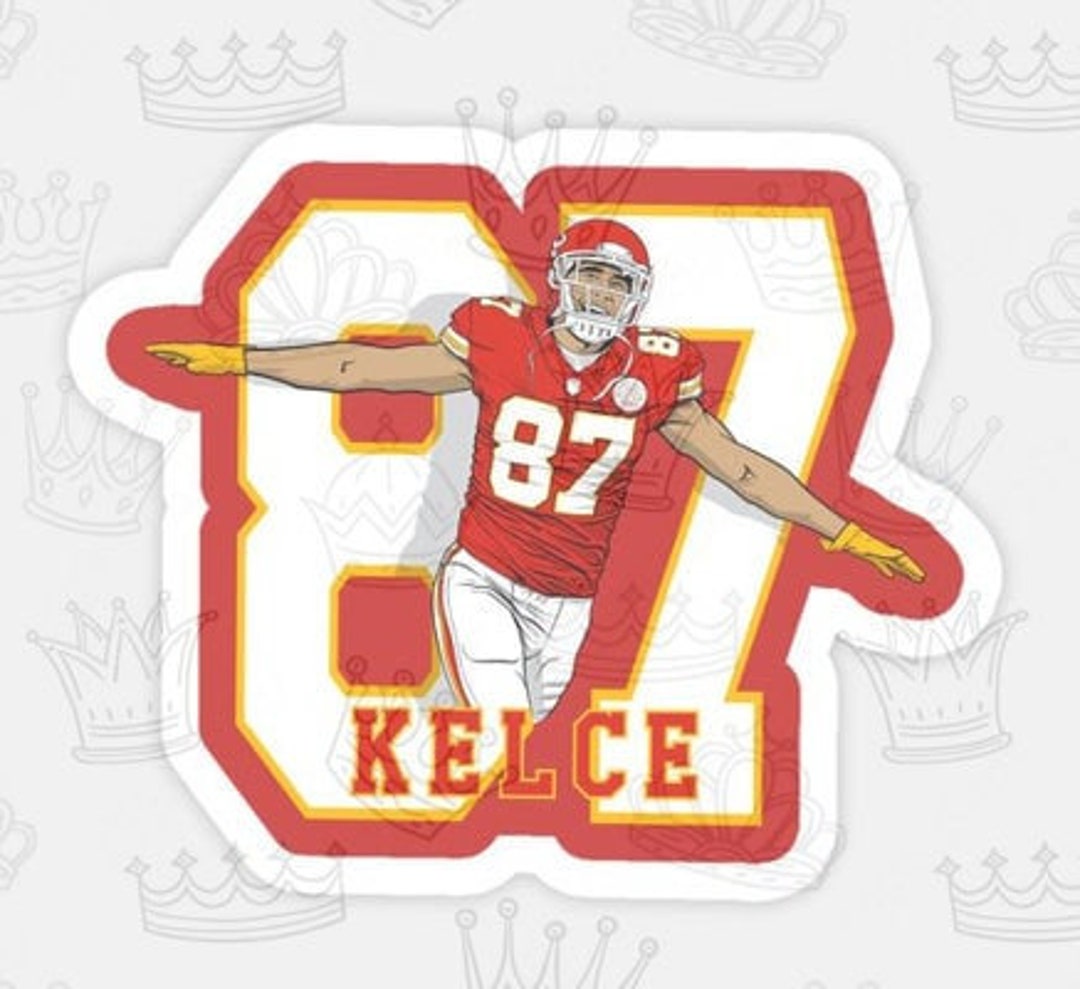 KELCE 87 - CHIEFS | DTF Transfers | Ready to Press Direct to Film ...