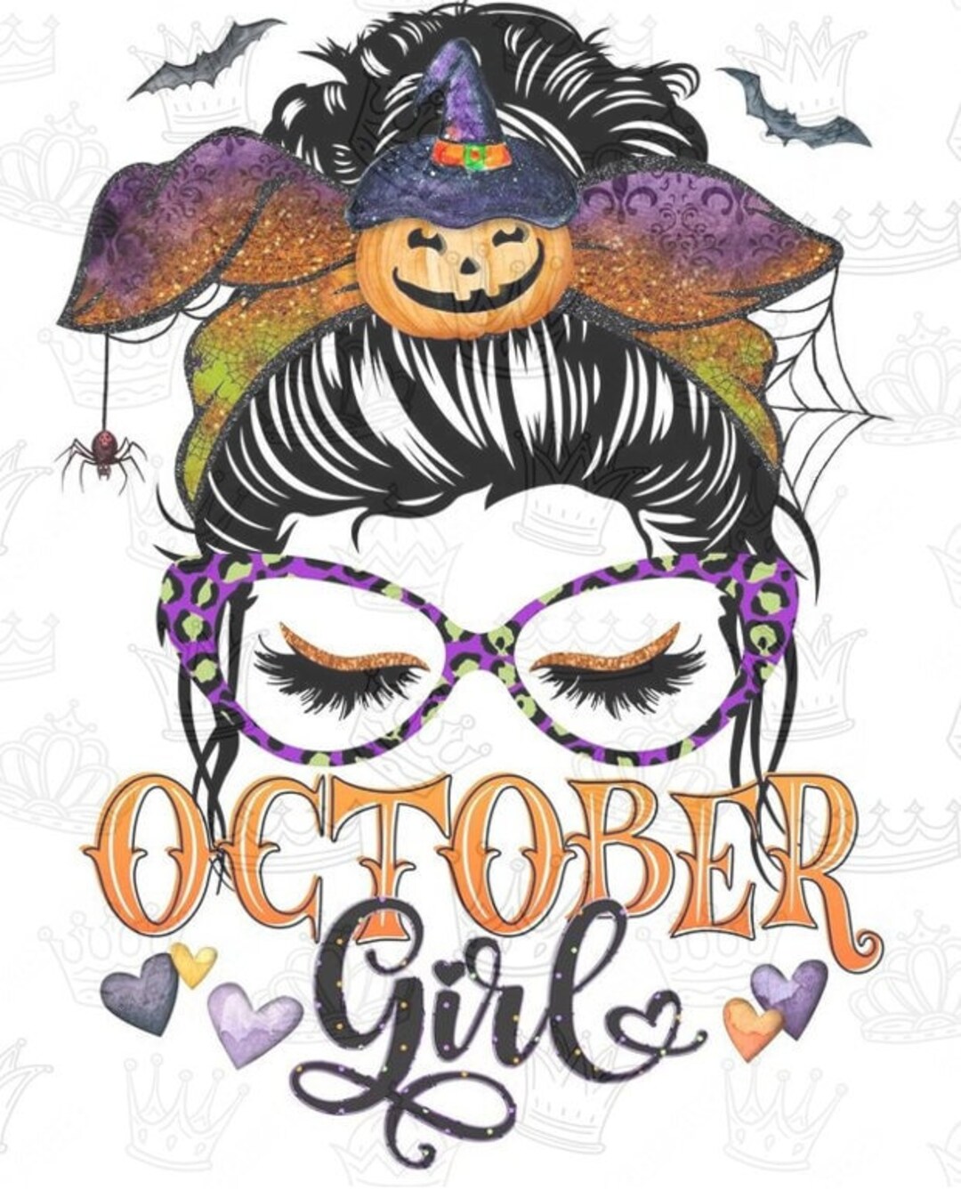 October Girl| DTF Transfers | Ready to Press Direct to Film Transfer ...