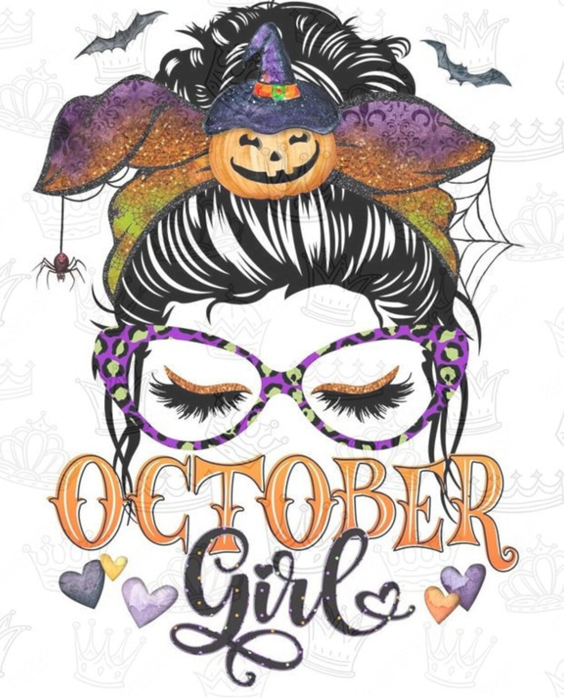 October Girl| DTF Transfers | Ready to Press Direct to Film Transfer ...