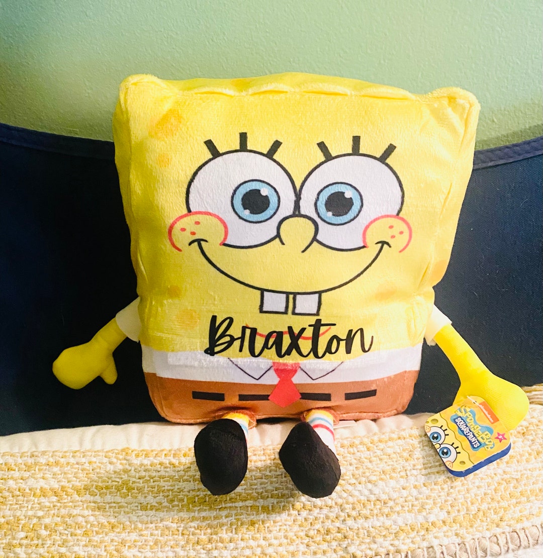 Customized Spongebob Plush - Etsy