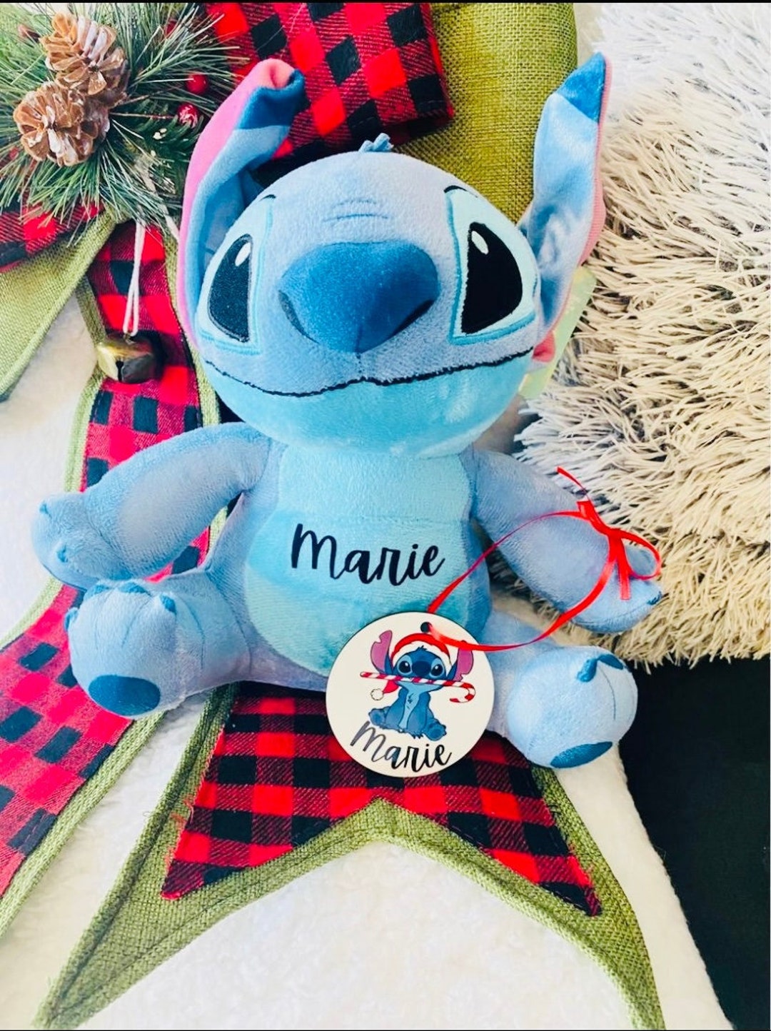 Personalized Stitch & Personalized Ornament - Etsy
