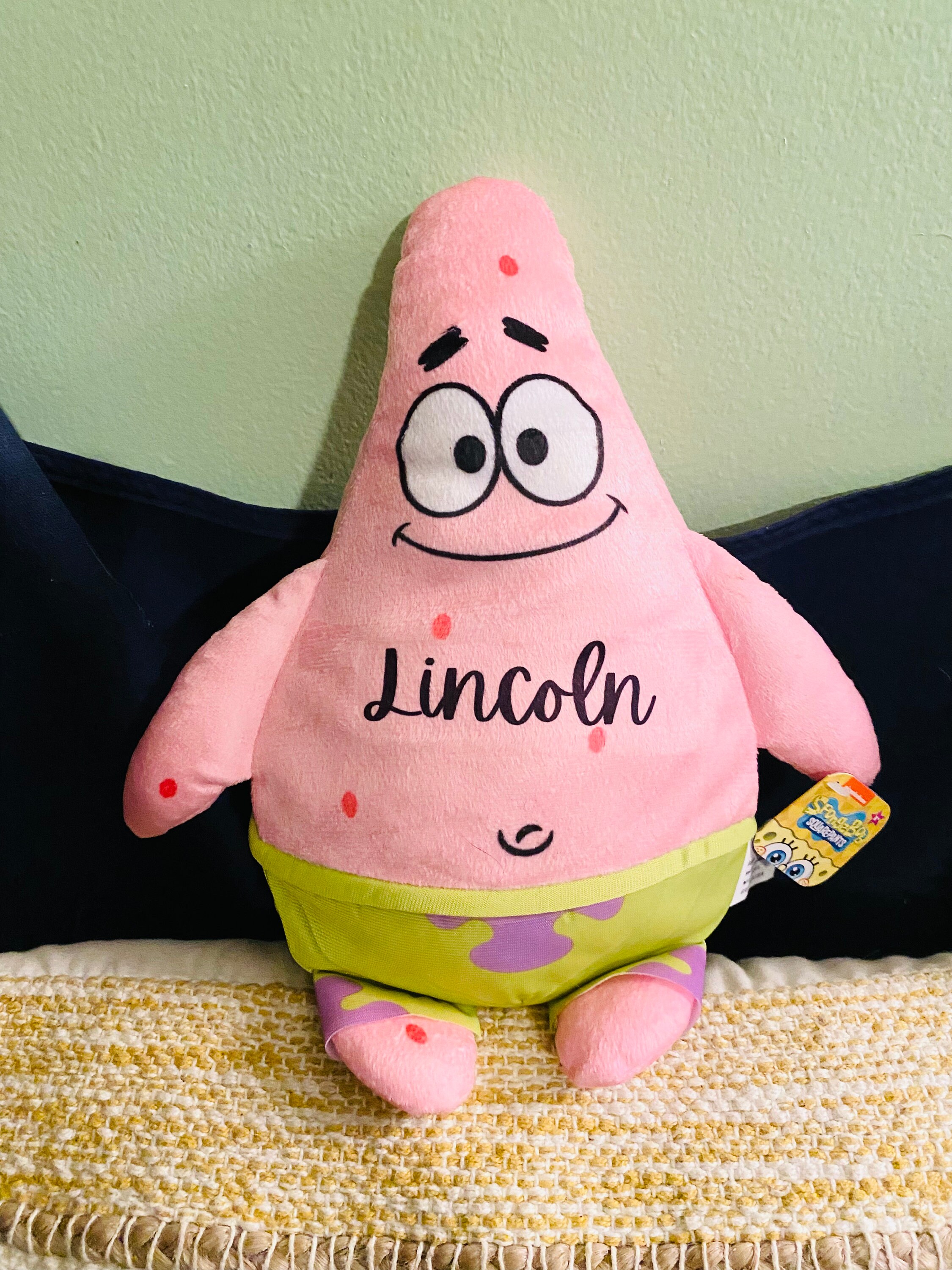 Patrick Star Personalized Plush - Etsy