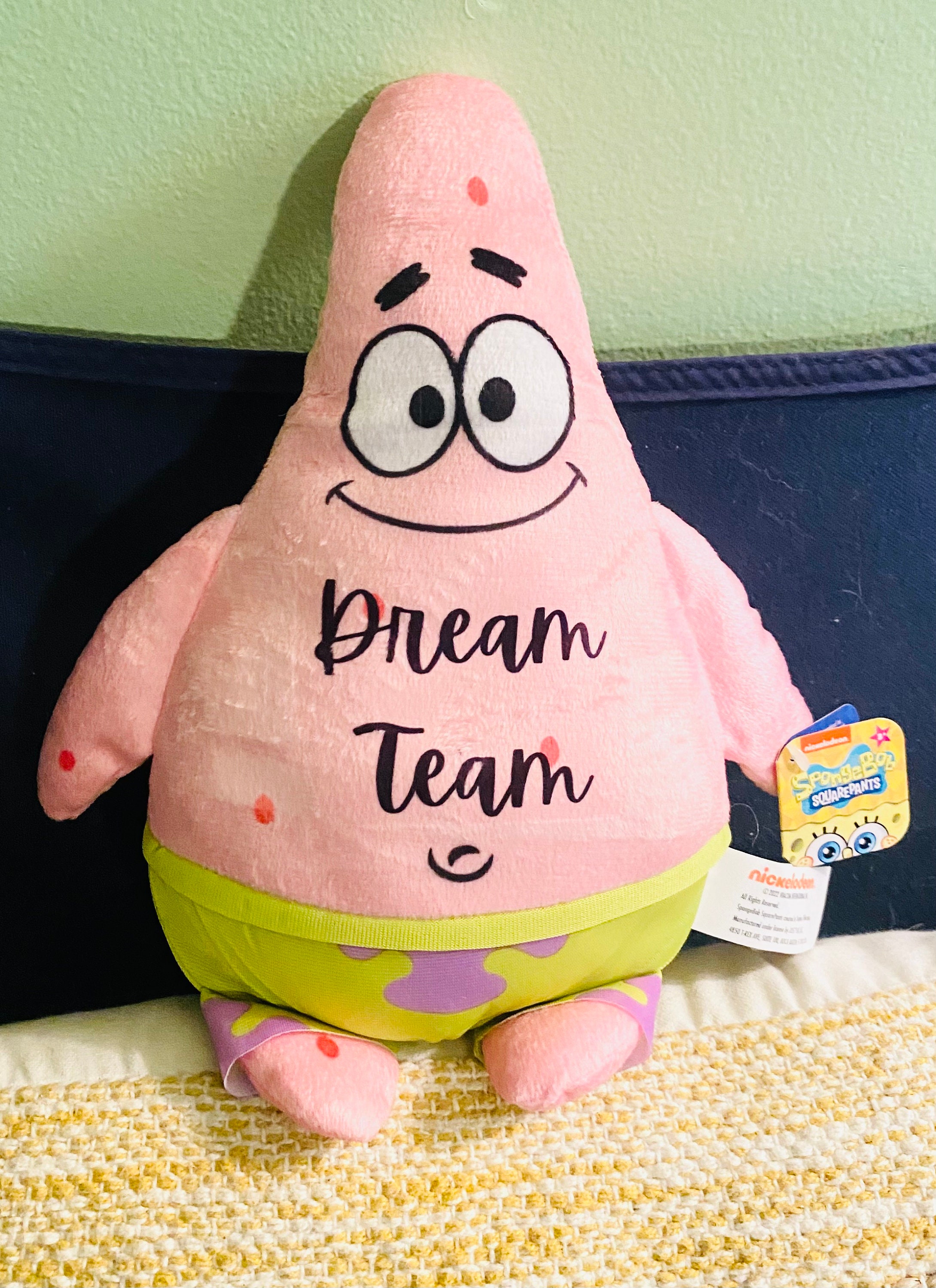 Patrick Star Personalized Plush - Etsy