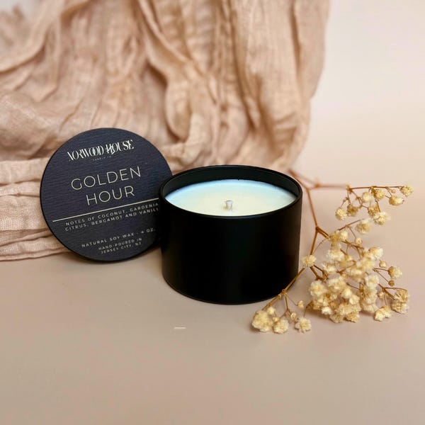 Handpoured Mini Candle - Etsy