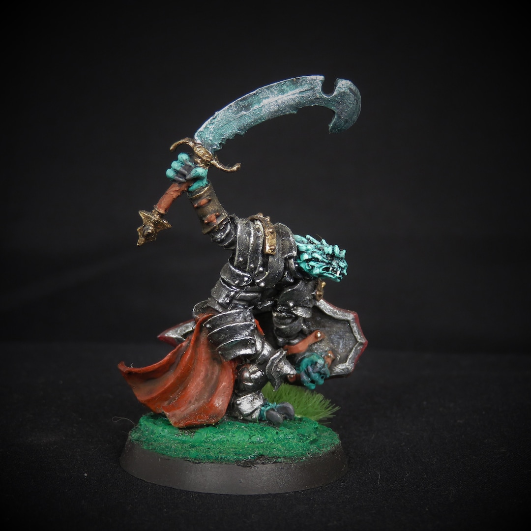 Dungeons and Dragons / Pathfinder Dragonkin Warrior - Etsy