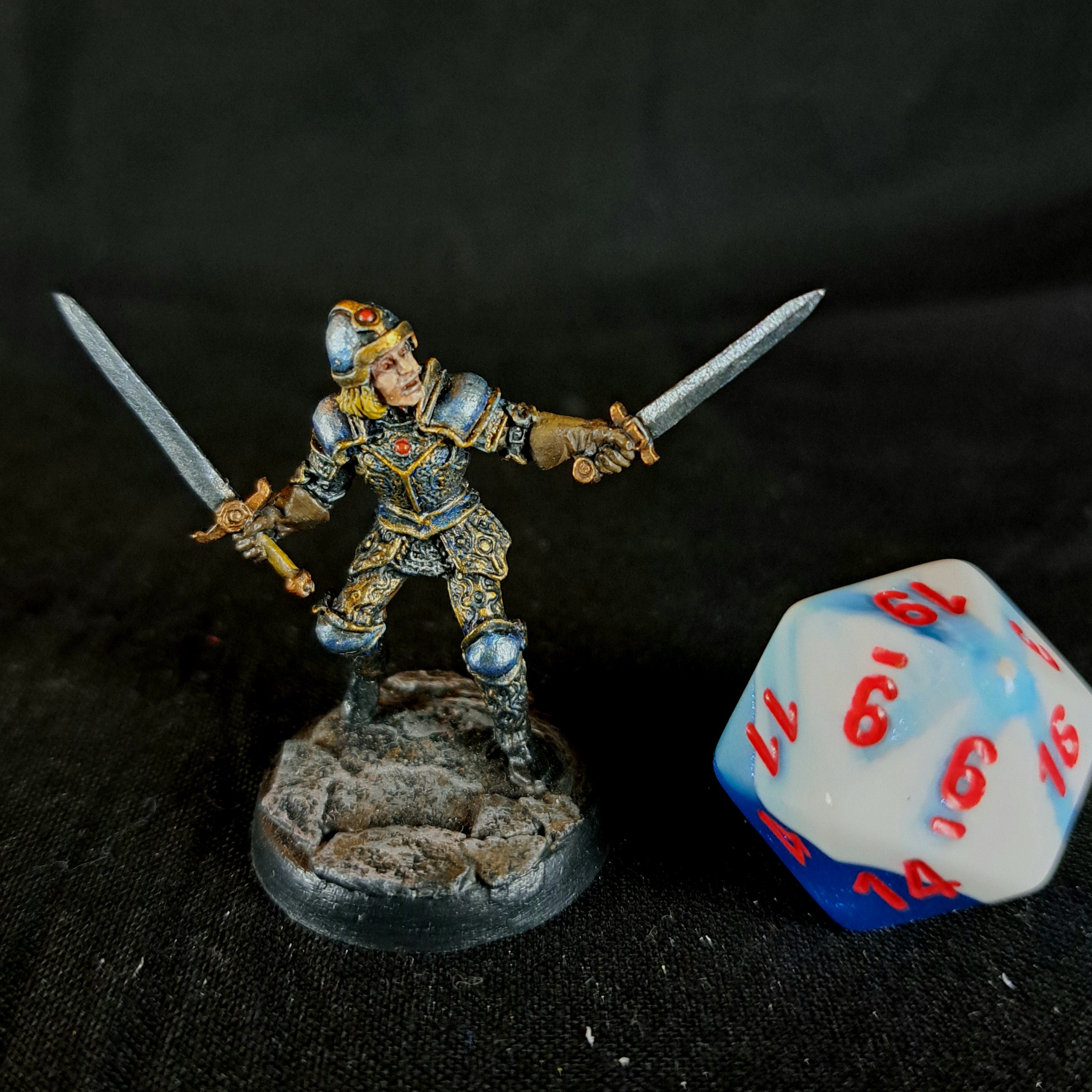 Dungeons and Dragons or Pathfinder Human Fighter or Paladin - Etsy