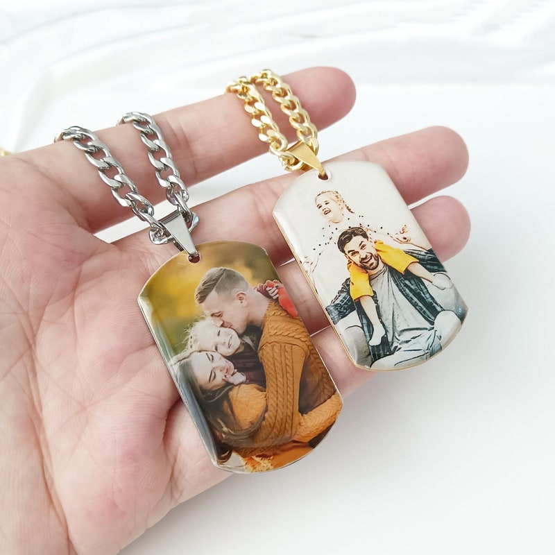 Personalized Photo Necklace - Etsy