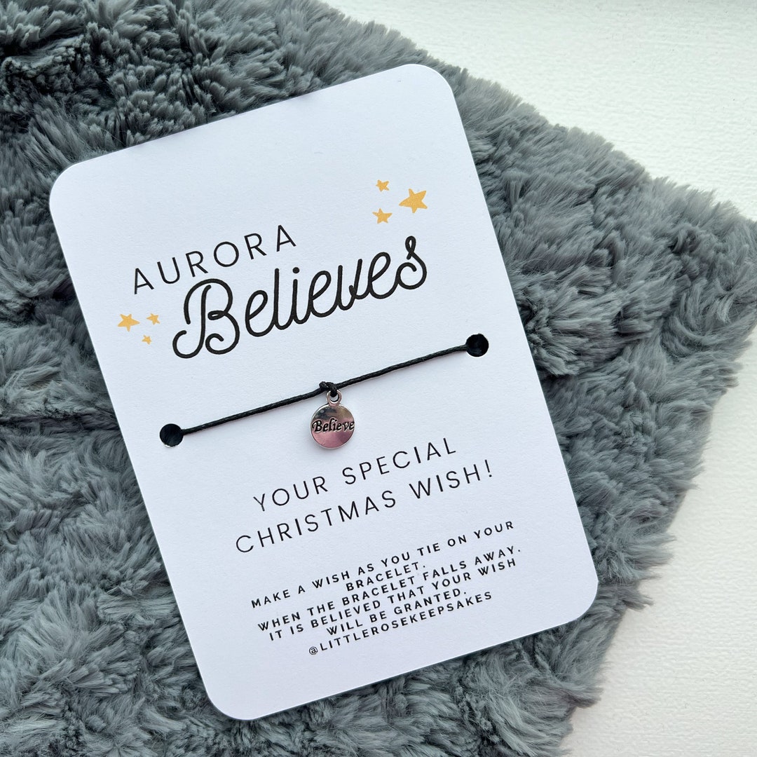 Christmas Eve Wish, Christmas Eve Box Filler, Stocking Filler, Wish ...