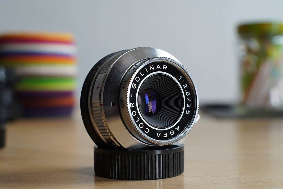Agfa Color-solinar 1:2.8/35mm for C-mount Vintage Lens - Etsy