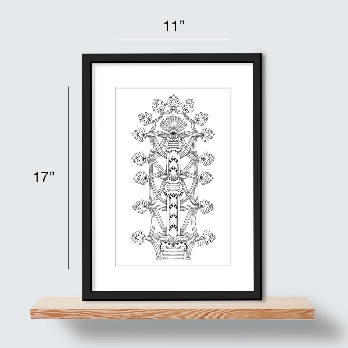 Sumerian Tree of Life Art Print - Etsy