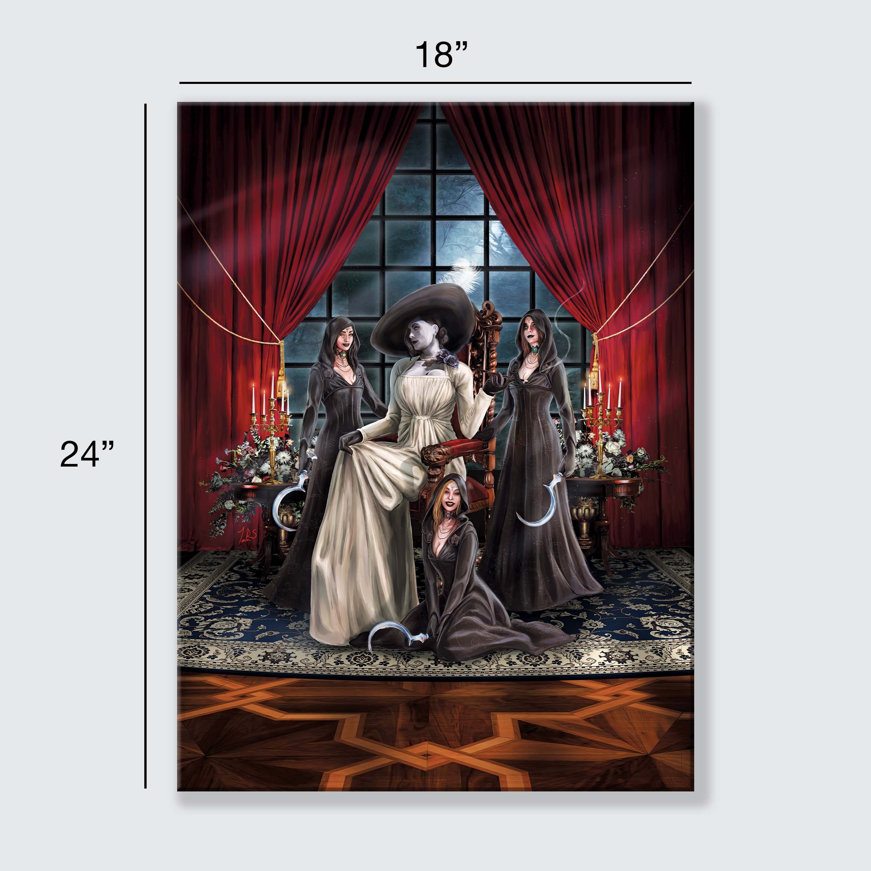 Dimitresce Family Portrait Canvas Wrap Resident Evil Fan Art - Etsy
