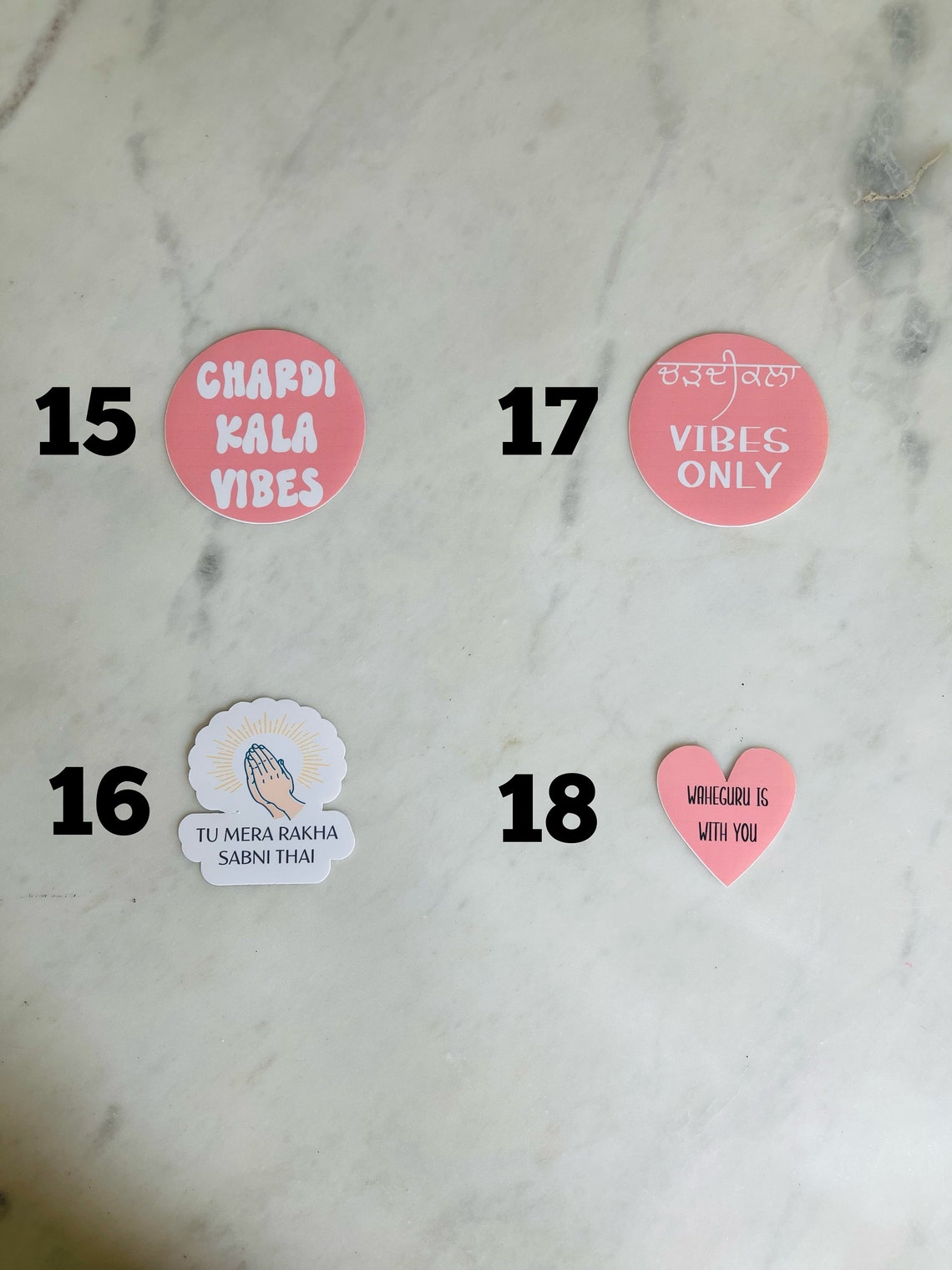 Punjabi/ Sikhi Sticker Pack- 10 in a Pack - Etsy