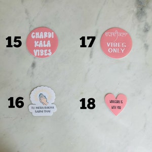 Punjabi/ Sikhi Sticker Pack- 10 in a Pack - Etsy