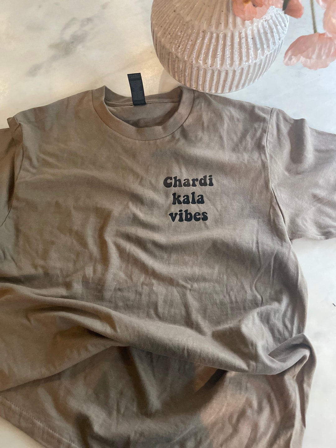 Chardi Kala Vibes T Shirt, Chardikala, Chardikala Vibes, Desi Apparel ...