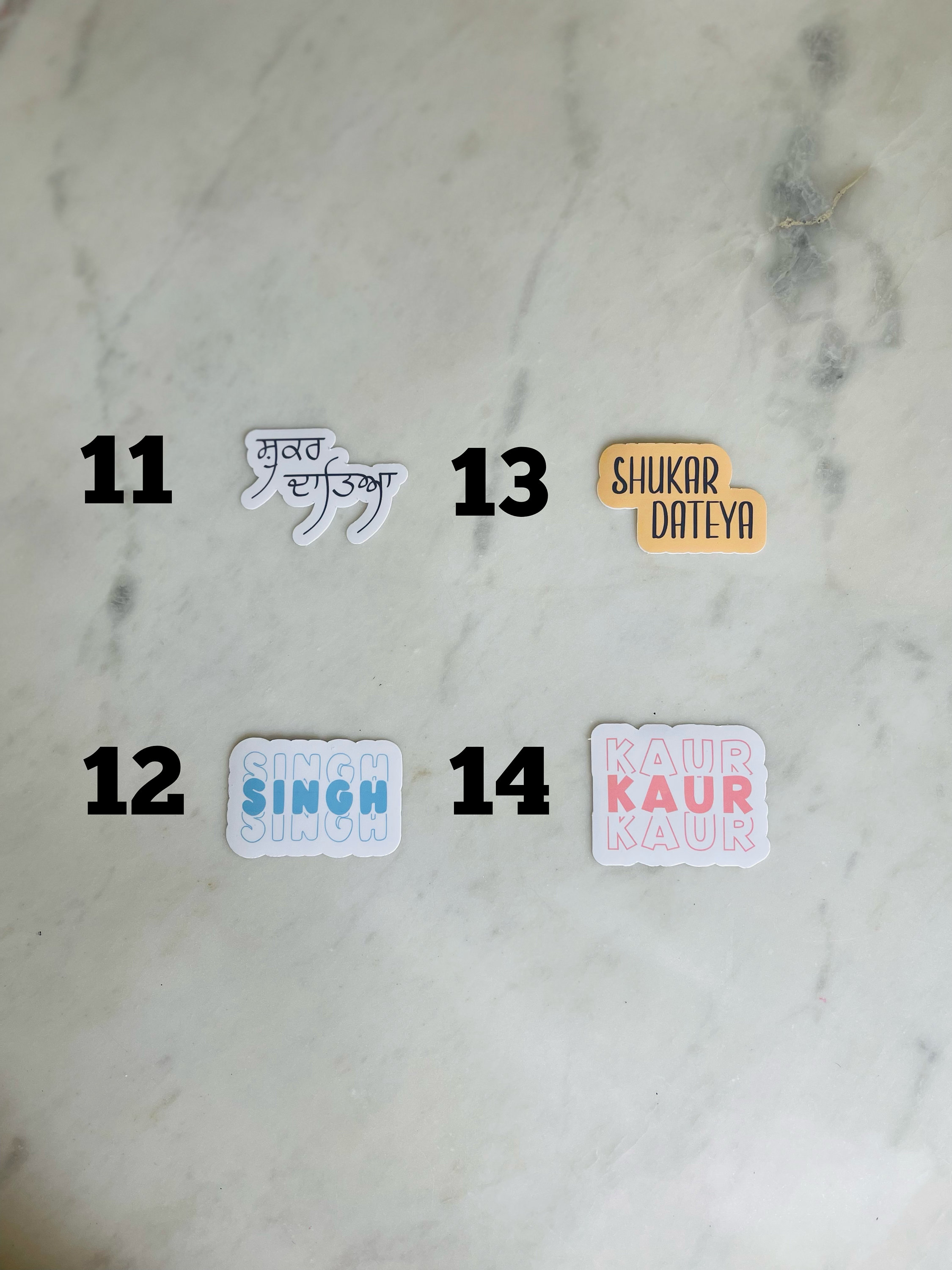 Punjabi/ Sikhi Sticker Pack- 10 in a Pack - Etsy