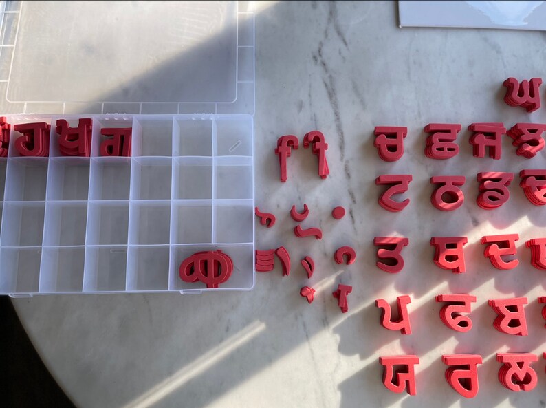 Gurmukhi Alphabet Letter Kit (mega Bundle) - Etsy
