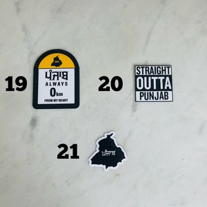 Punjabi/ Sikhi Sticker Pack- 10 in a Pack - Etsy