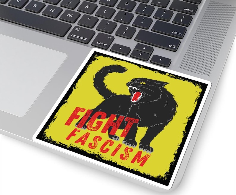 Fight Fascism Antifascism Anti Fascism Leftist Sticker Anti Trump ...