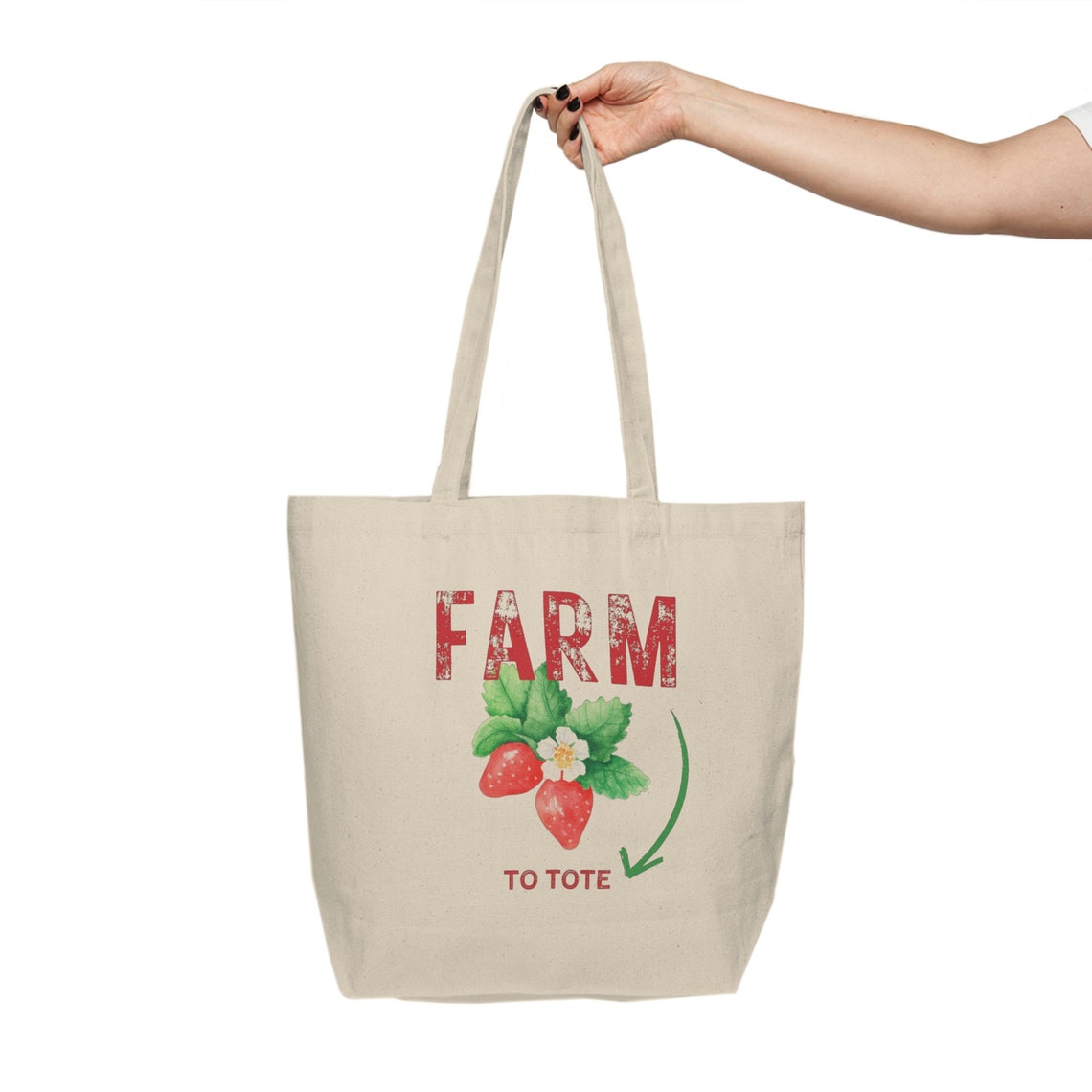 Strawberry Tote Bag Strawberry Tote Strawberry Bag Strawberry Purse ...