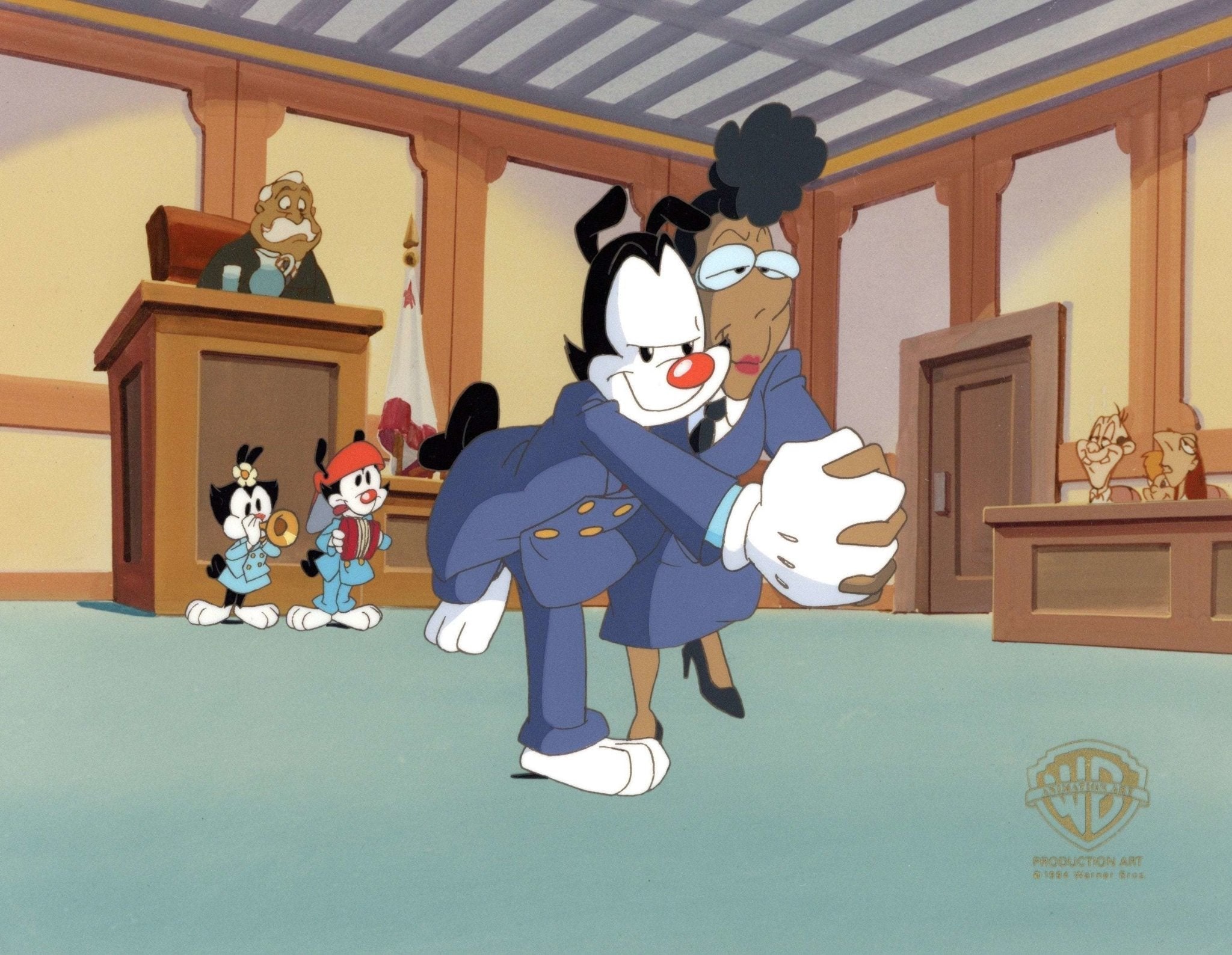 Animaniacs Original Production Cel: Wakko, Yakko, and Dot - Etsy