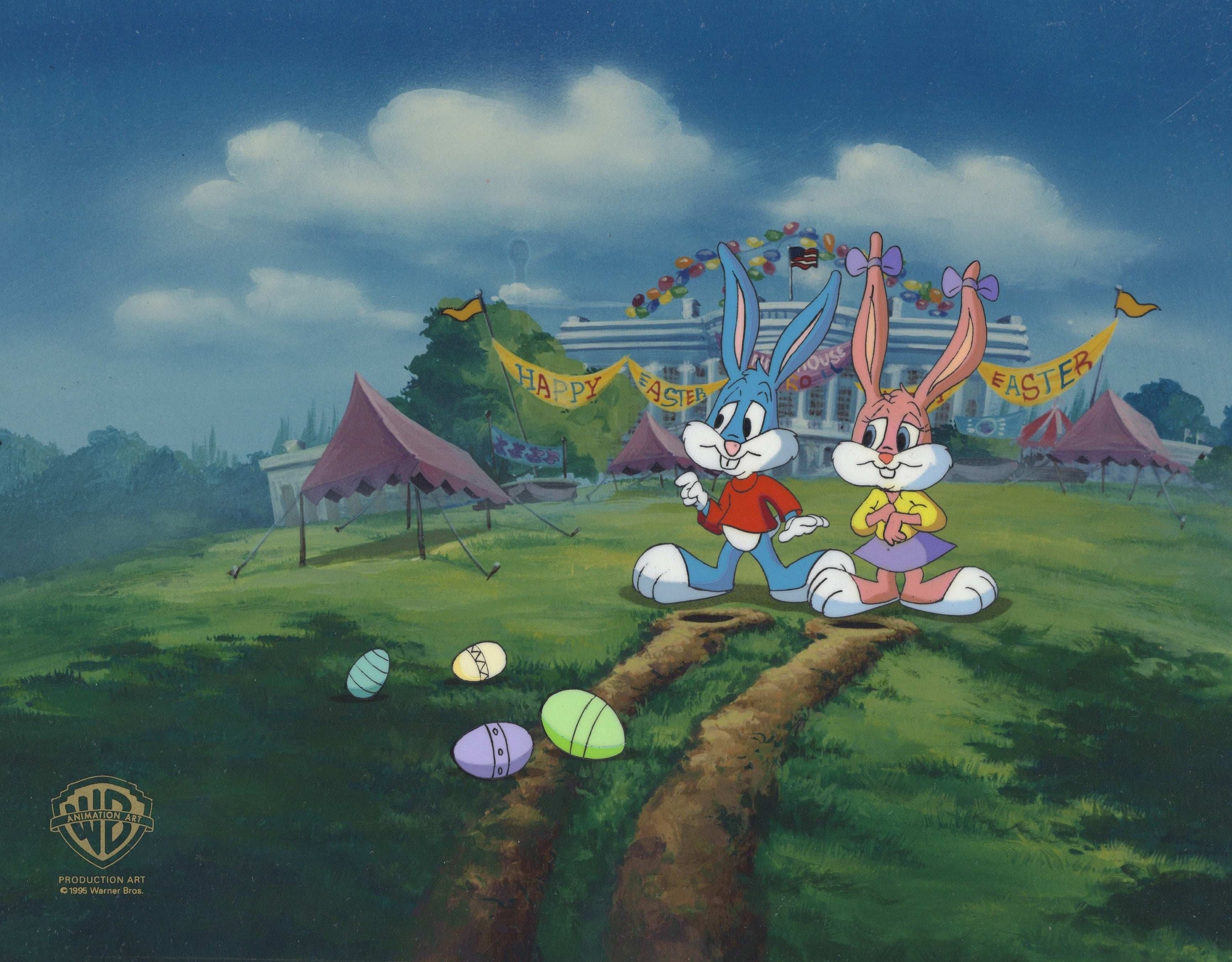 Tiny Toons Original Production Cel: Buster and Babs - Etsy