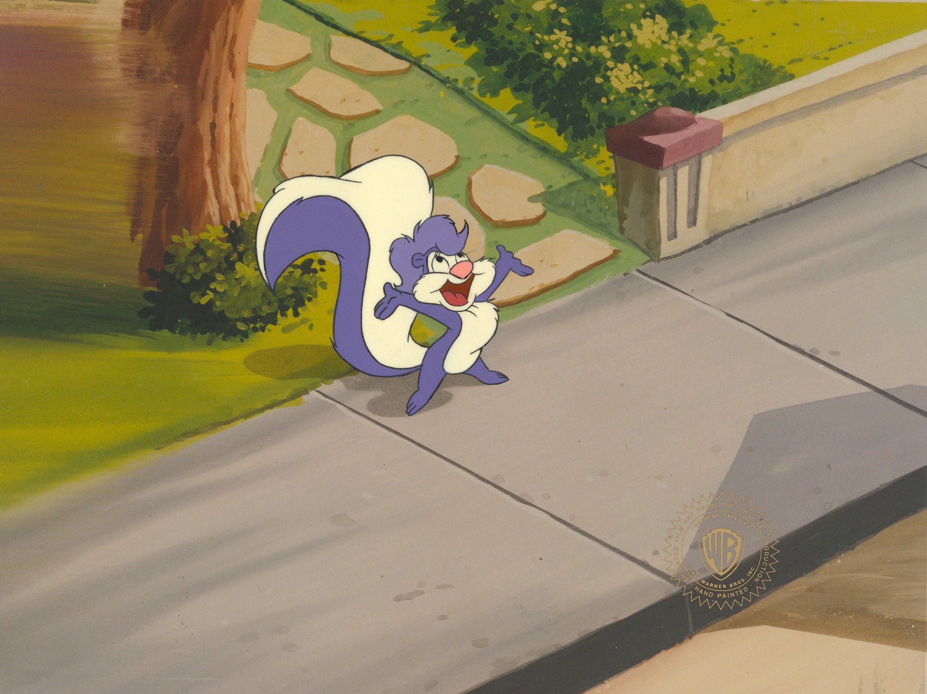 Tiny Toons Original Production Cel: Fifi La Fume - Etsy Canada