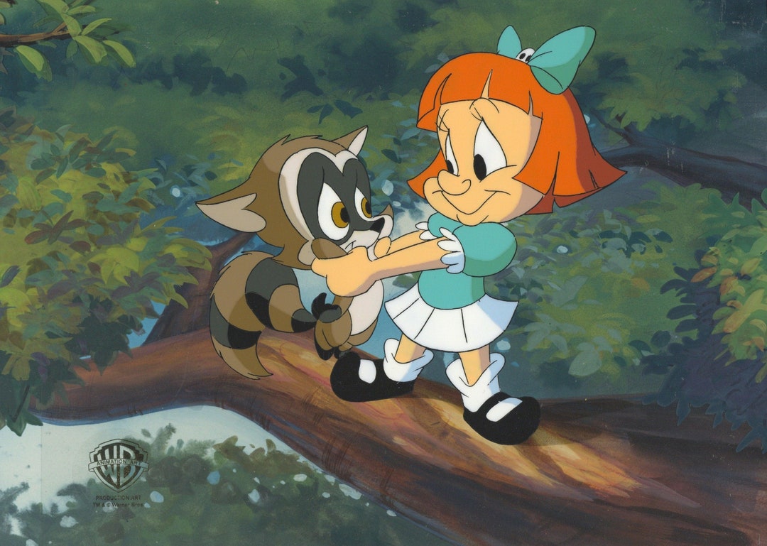 Tiny Toons Original Production Cel: Elmyra - Etsy