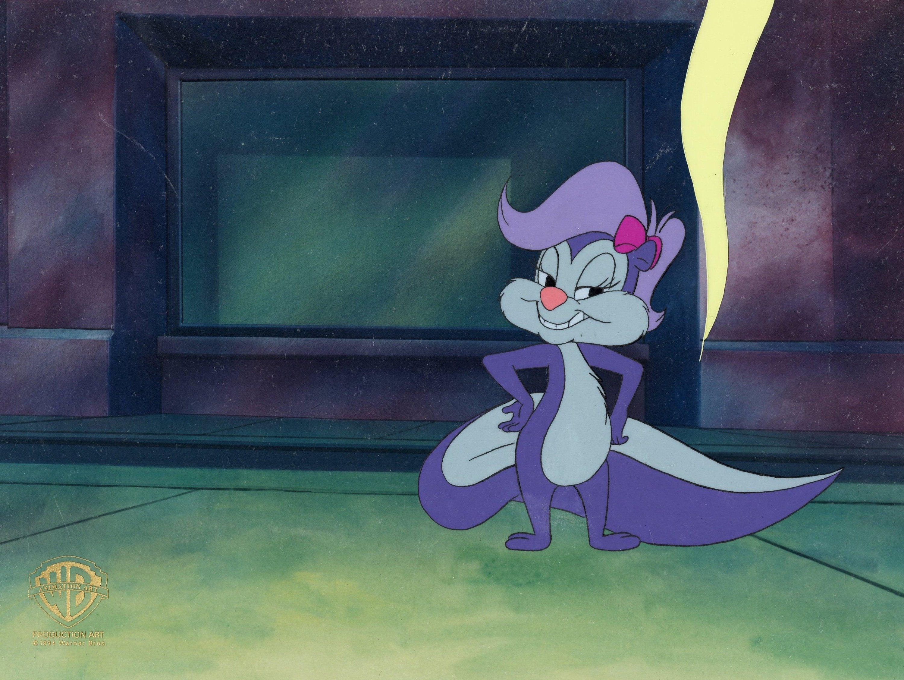 Tiny Toons Original Production Cel Fifi La Fume Origi