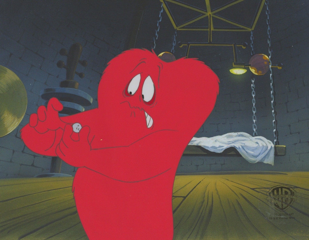 Tiny Toons Original Production Cel: Gossamer - Etsy