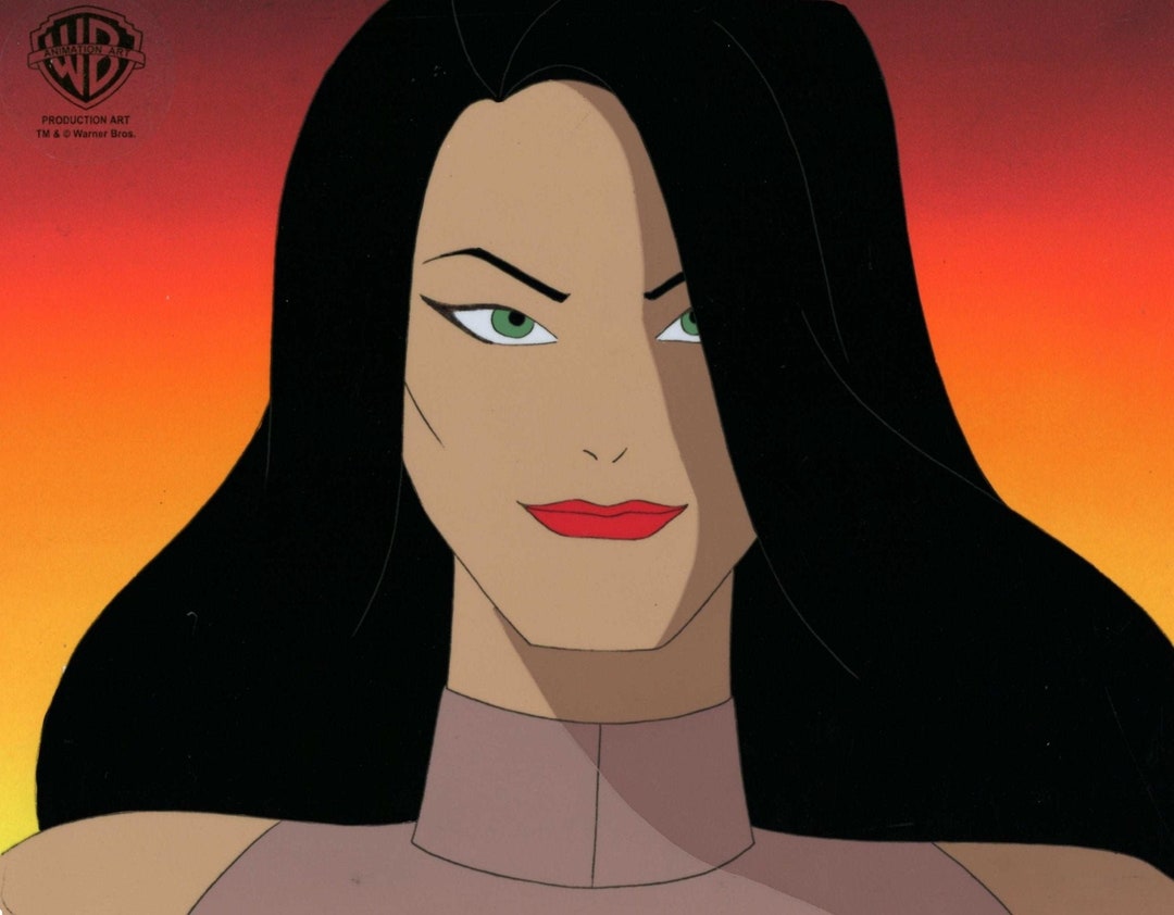 Batman the Animated Series Original Production Cel: Talia Al Ghul - Etsy