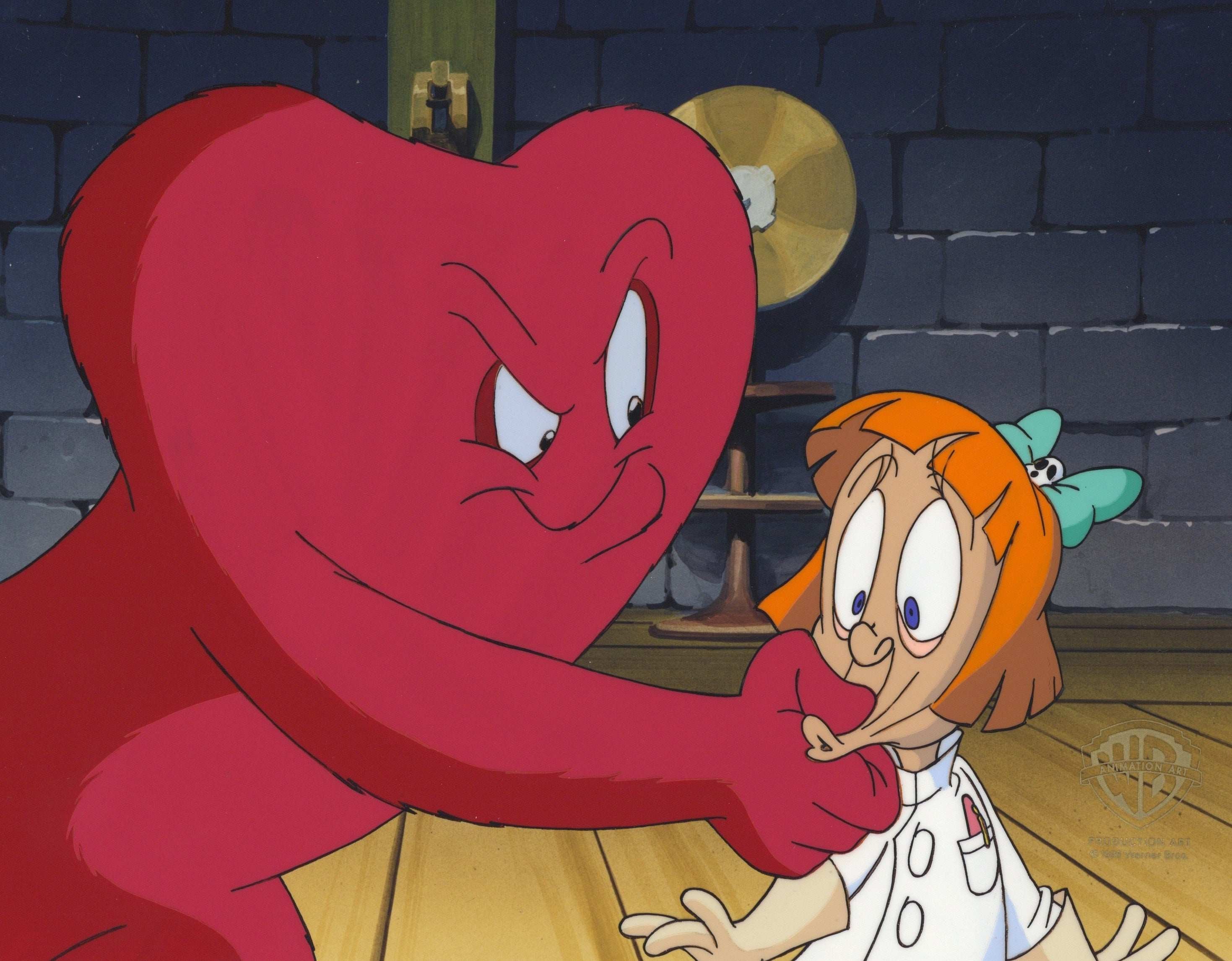 Tiny Toons Original Production Cel: Elmyra and Gossamer - Etsy