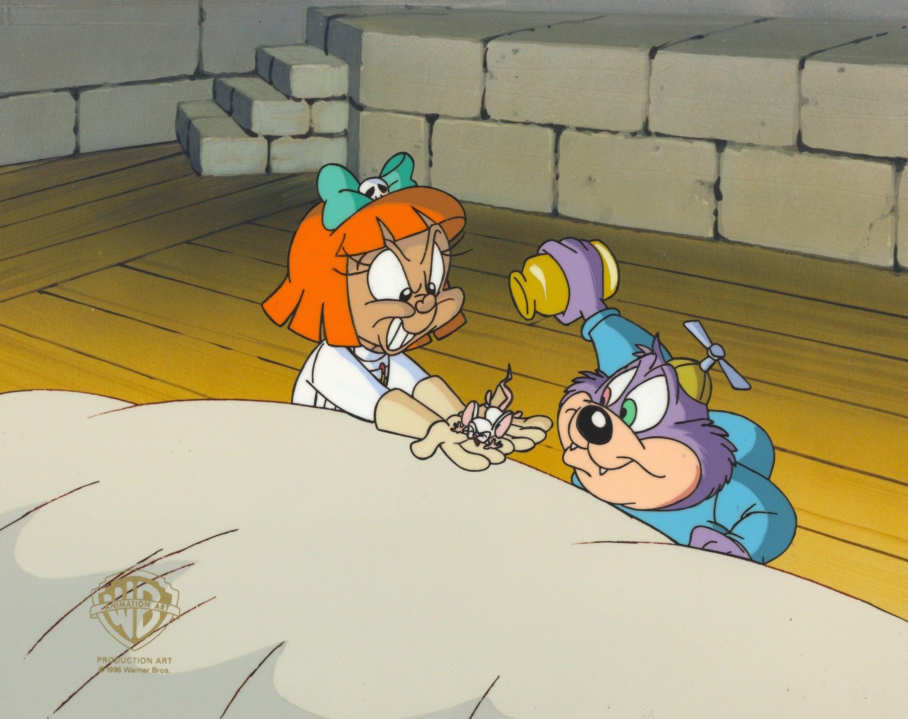 Tiny Toons Original Production Cel: Elmyra and Dizzy Devil - Etsy