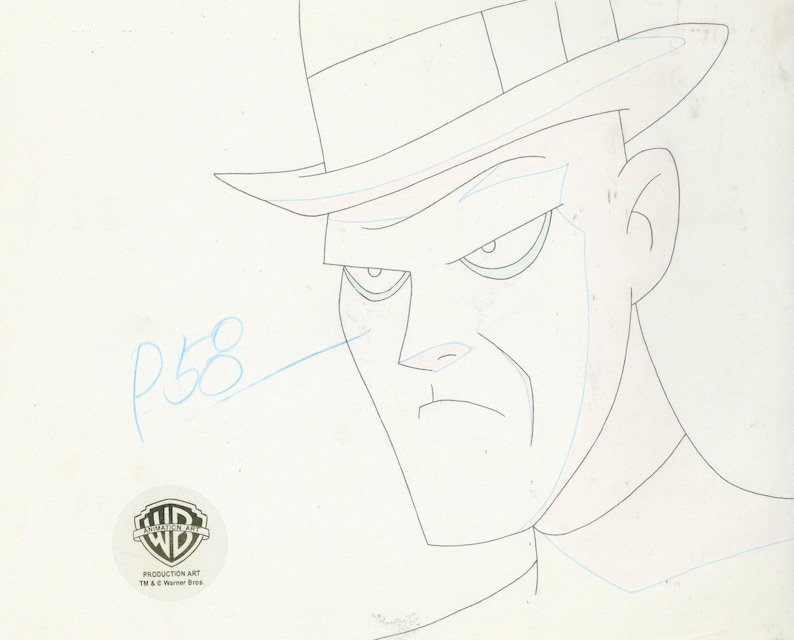 Superman the Animated Series Original Production Drawing: Riddler - Etsy