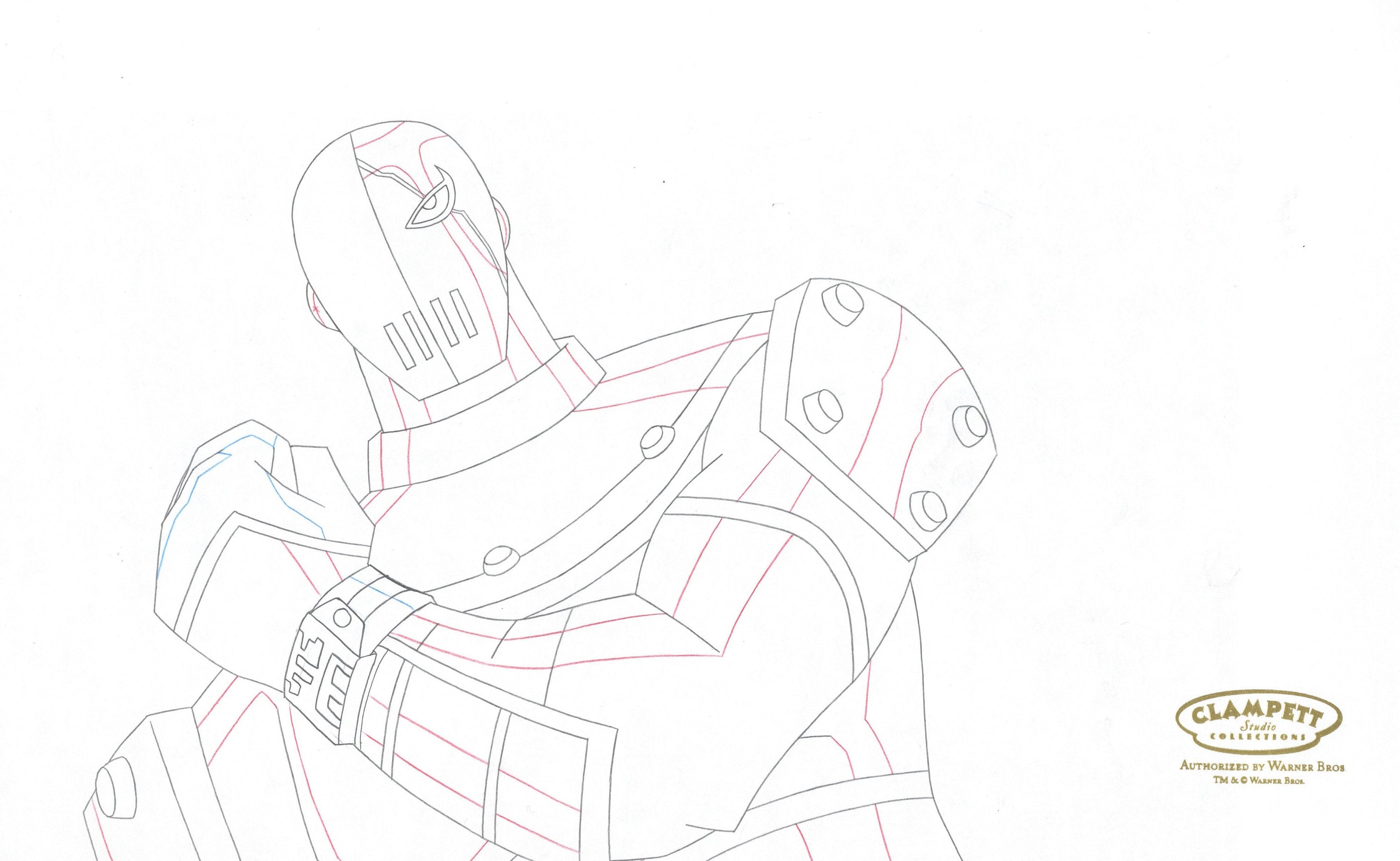Teen Titans Original Production Drawings Signed by Scott Menville ...