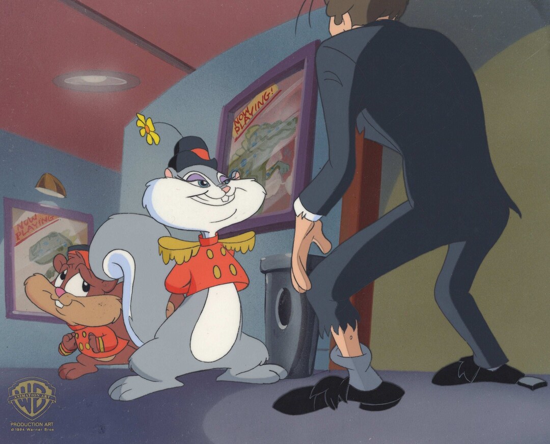 Animaniacs Original Production Cel: Slappy and Skippy - Etsy
