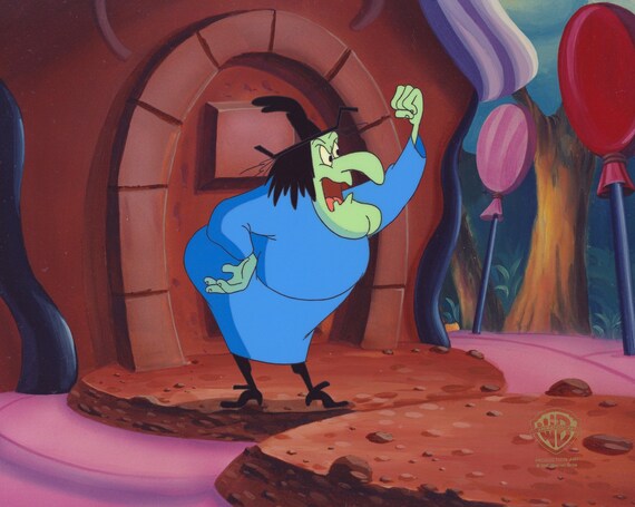 Animaniacs Original Production Cel: Witch Hazel - Etsy