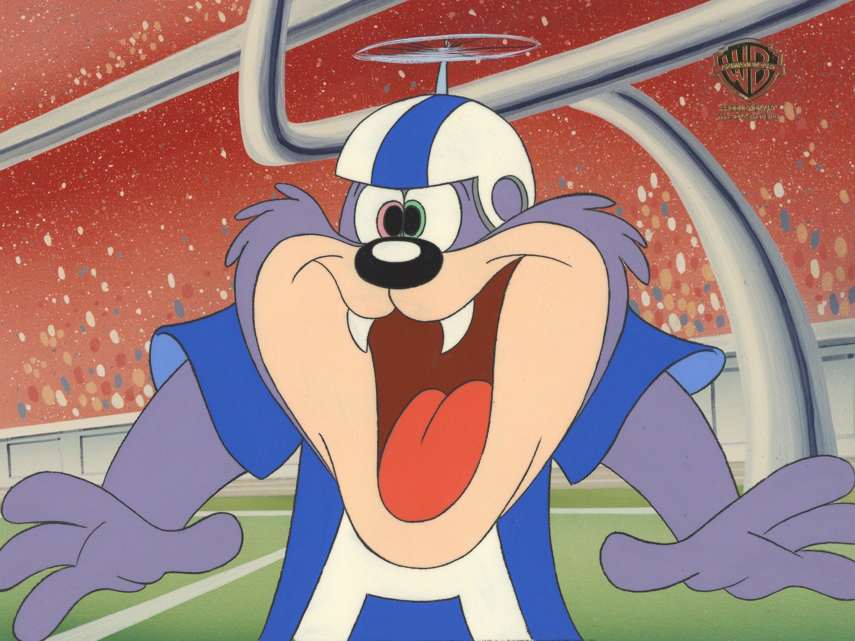 Tiny Toons Original Production Cel: Dizzy Devil - Etsy