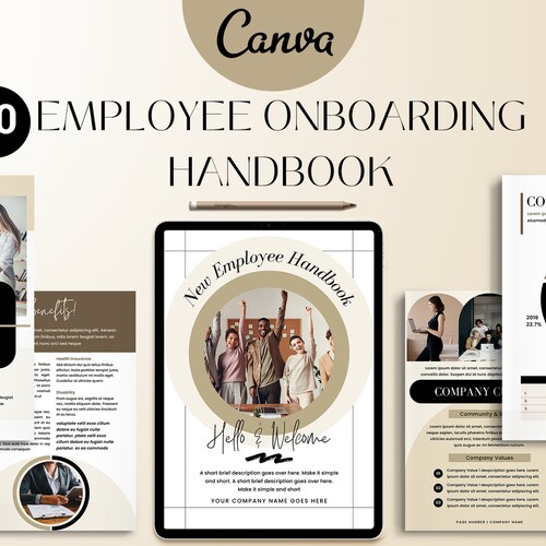 Employee Onboarding Canva Template Editable Employee - Etsy