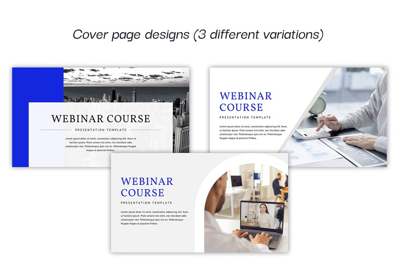 Fully Editable Webinar and Course Slide Deck Canva Template, Pitch Deck Template, Online Course ...