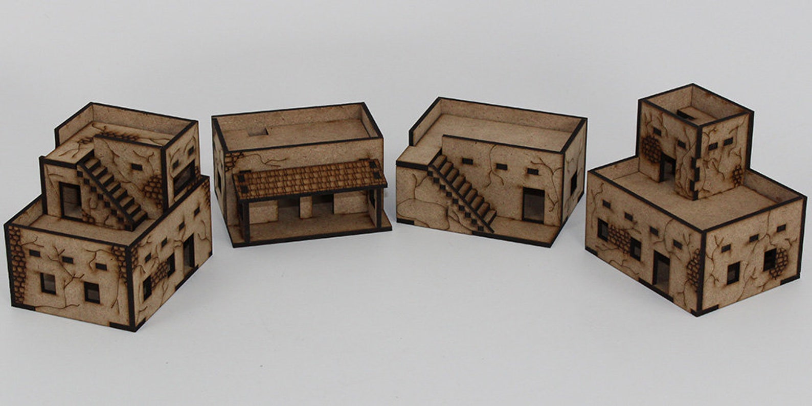 Laser Cut 15mm MDF Terrain: 15mm North Africa - Tobruk Outskirts - Etsy